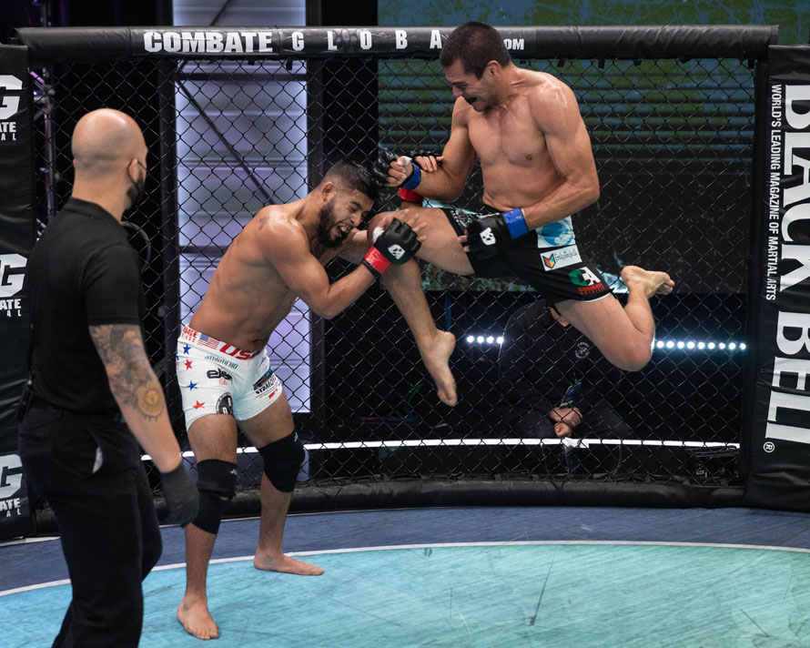 » Daniel Sanchez sorprendio Levi Escobar con victoria en pelea estelar ...
